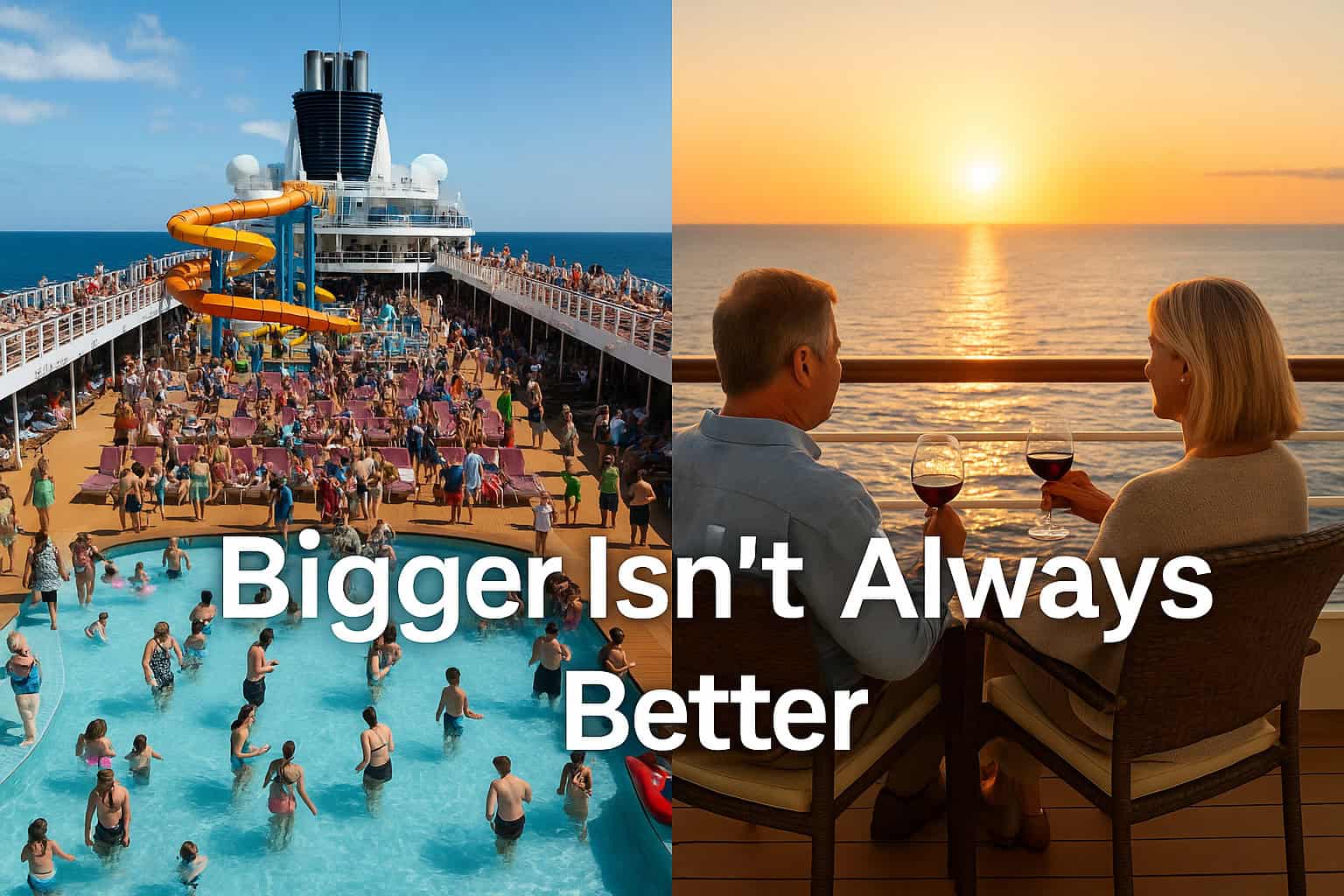 Bigger Is Not Always Better: Are Mega Cruise Ships Right For You? - Mak ...